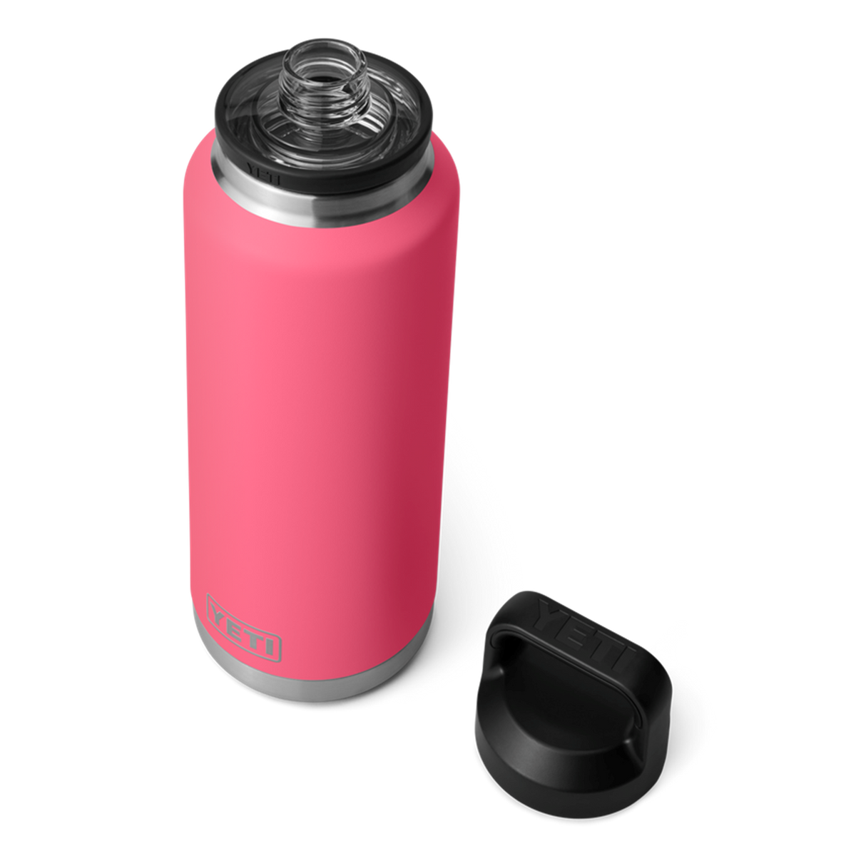 YETI Rambler 46oz Bottle w/ Chug Cap - Tropical Pink – Getaway Outdoors ...
