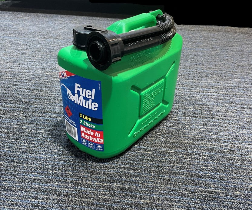 Lion Fuel Mule 5L 2 Stroke Fuel Jerry Can – Getaway Outdoors Kelmscott