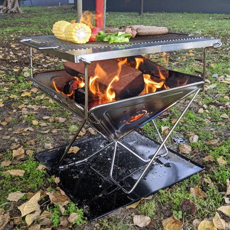 Wildtrak Frontier 450 Stainless Steel Folding BBQ – Getaway Outdoors ...