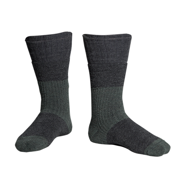 Ridgleine Merino Gumboot Socks Black/Olive – Getaway Outdoors Kelmscott