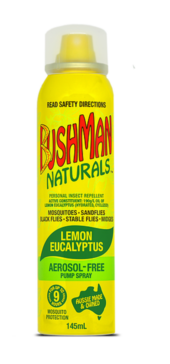 Bushman Repellent Naturals Pump Spray 145ml – Getaway Outdoors Kelmscott