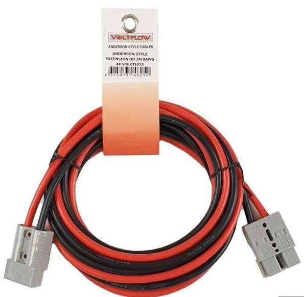 VoltFlow 3MTR Anderson Extension Cable – Getaway Outdoors Kelmscott