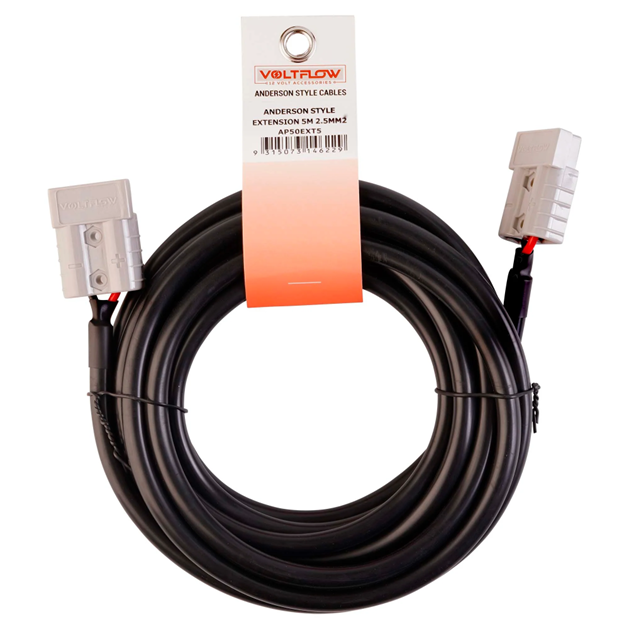 Voltflow Anderson Extension Lead 5M – Getaway Outdoors Kelmscott