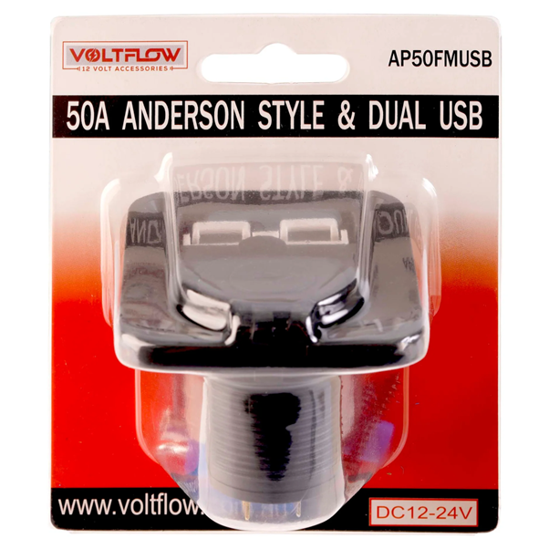 Voltflow Anderson Plug Dual Usb – Getaway Outdoors Kelmscott