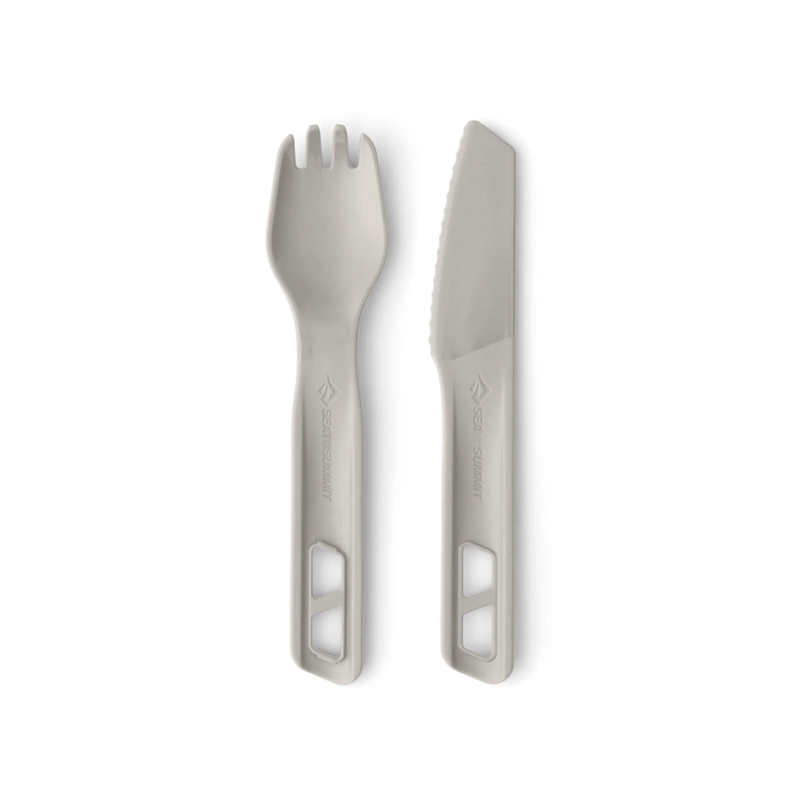 Sea To Summit Horizon Cutlery Set Grey 2pce – Getaway Outdoors Kelmscott
