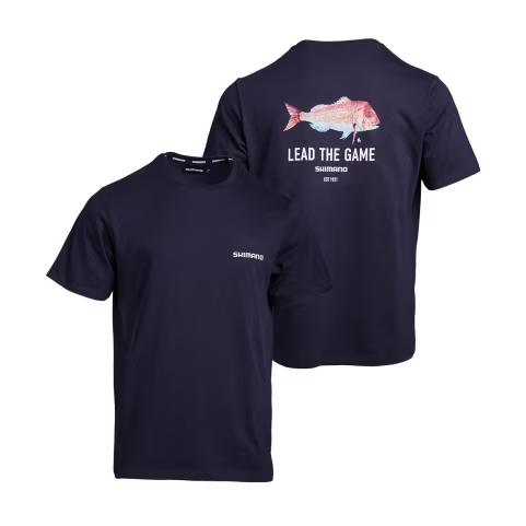 Shimano Lead The Game Snapper Tee – Getaway Outdoors Kelmscott