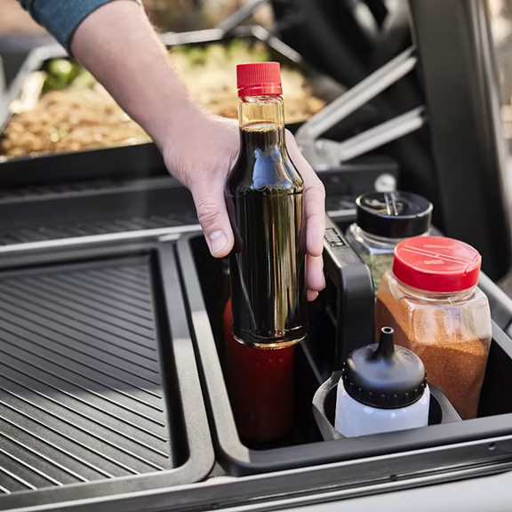Weber Works Caddy w/ Tray – Getaway Outdoors Kelmscott