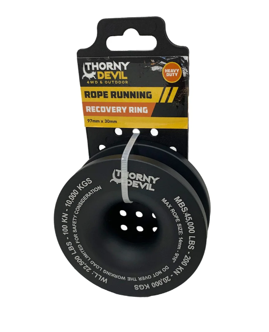 Thorny Devil Running Rope Recovery Ring 97 x 30mm – Getaway Outdoors ...